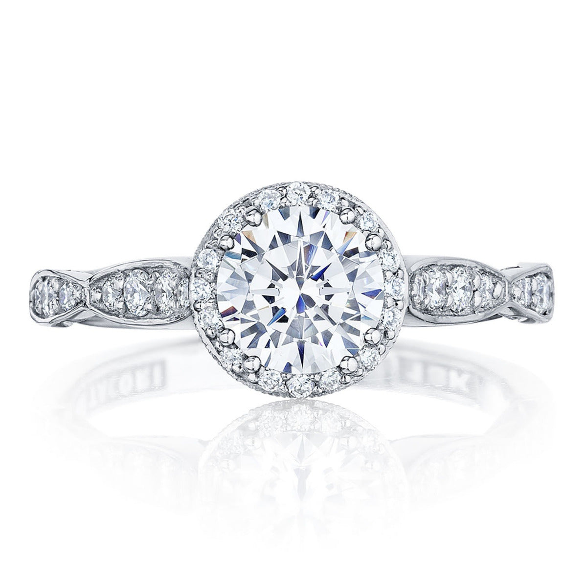Tacori Dantela 18K White Gold Diamond | Hannoush Jewelers