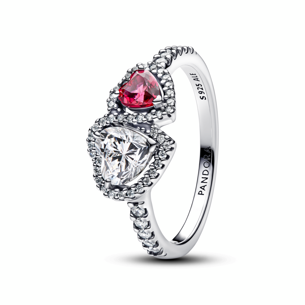 Pandora Halo Hearts Ring 193662C01 – Hannoush Jewelers